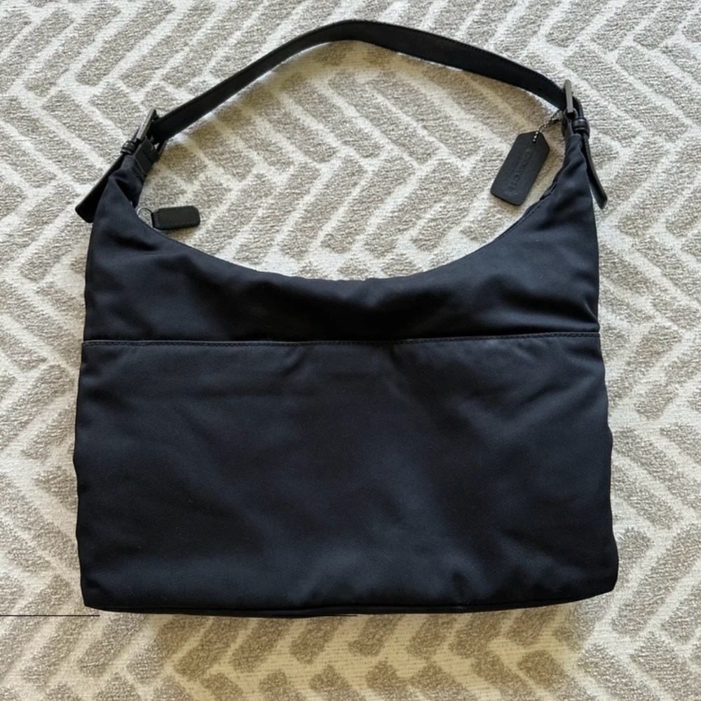 Coach Nylon Shoulder Bag - Gem